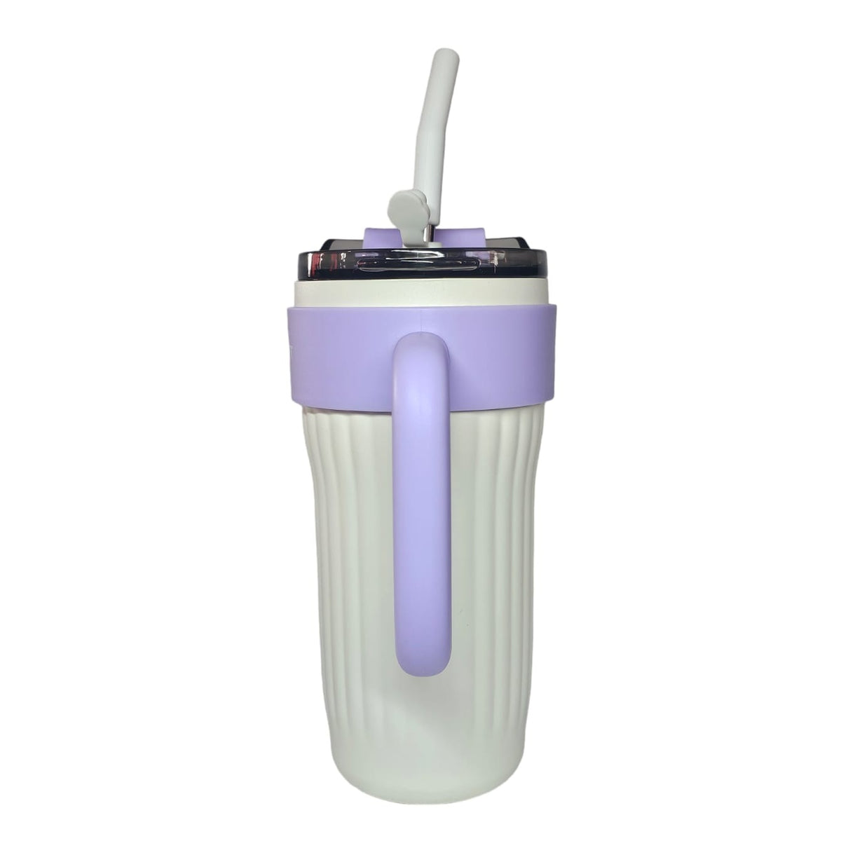 Termo Térmico Pitillo Acero Inoxidable 860ML Blanco – eTechy SAS